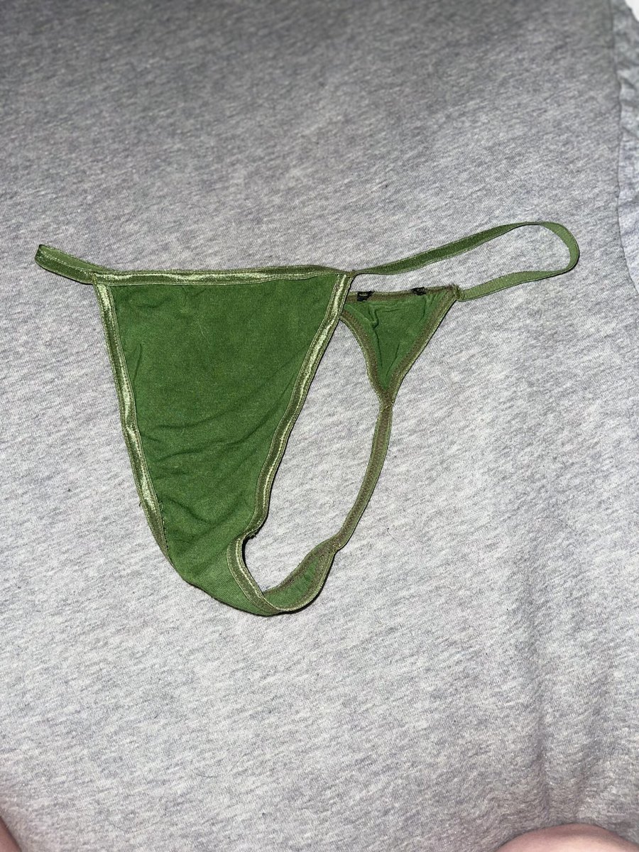 Clothing :: Serena Blair’s Green Micro Thong - Sweeky
